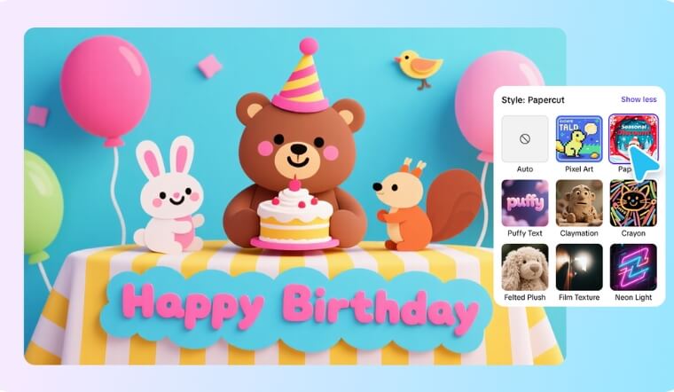 Cách tạo thiệp sinh nhật bằng AI miễn phí, đẹp và ý nghĩa
