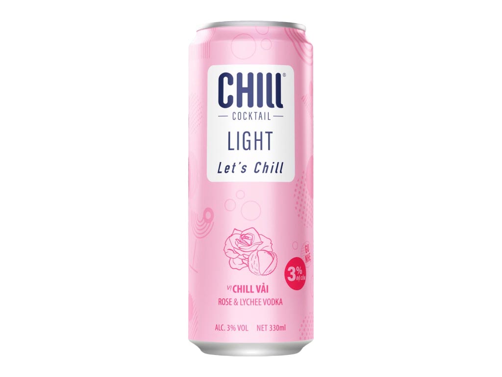 6 cocktail Chill Rose Lychee Vodka 330ml tại Bách Hoá XANH