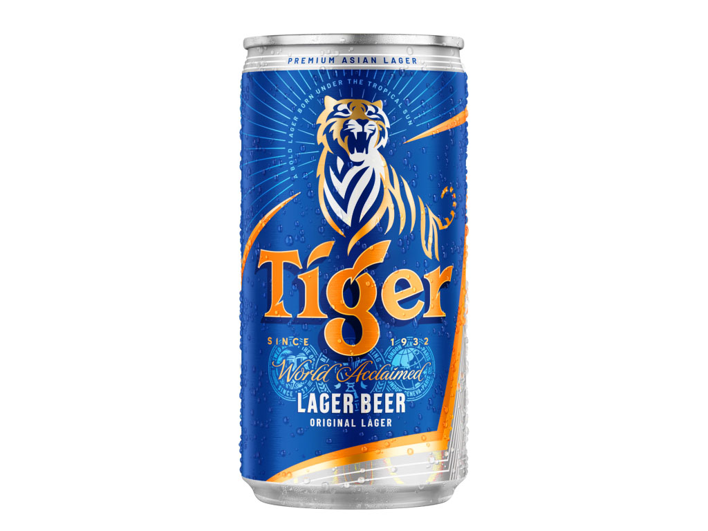 Bia Tiger lon 250ml | Bách Hoá XANH