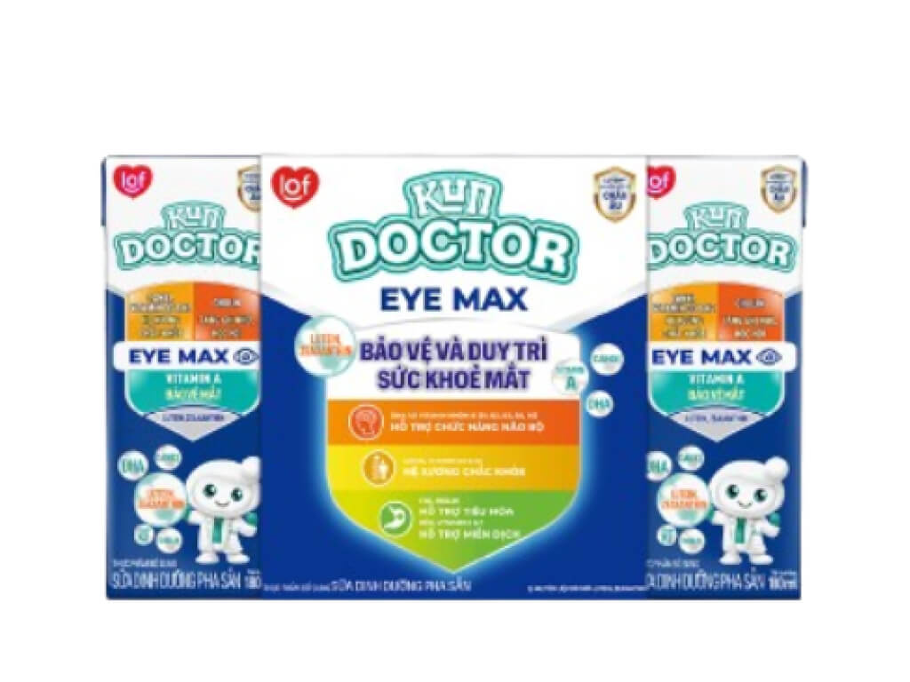Sữa dinh dưỡng pha sẵn KUN Doctor Eye Max hộp 110ml