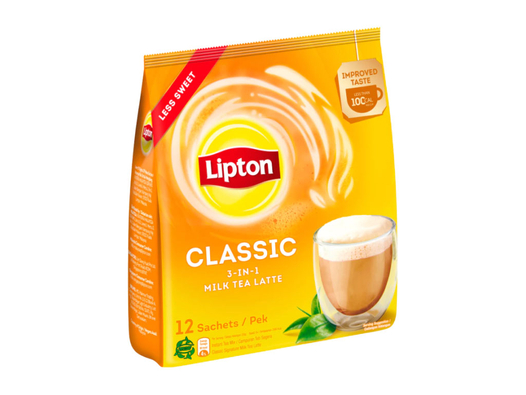 Trà sữa Lipton vị truyền thống hộp 240g (12 gói x 20g)