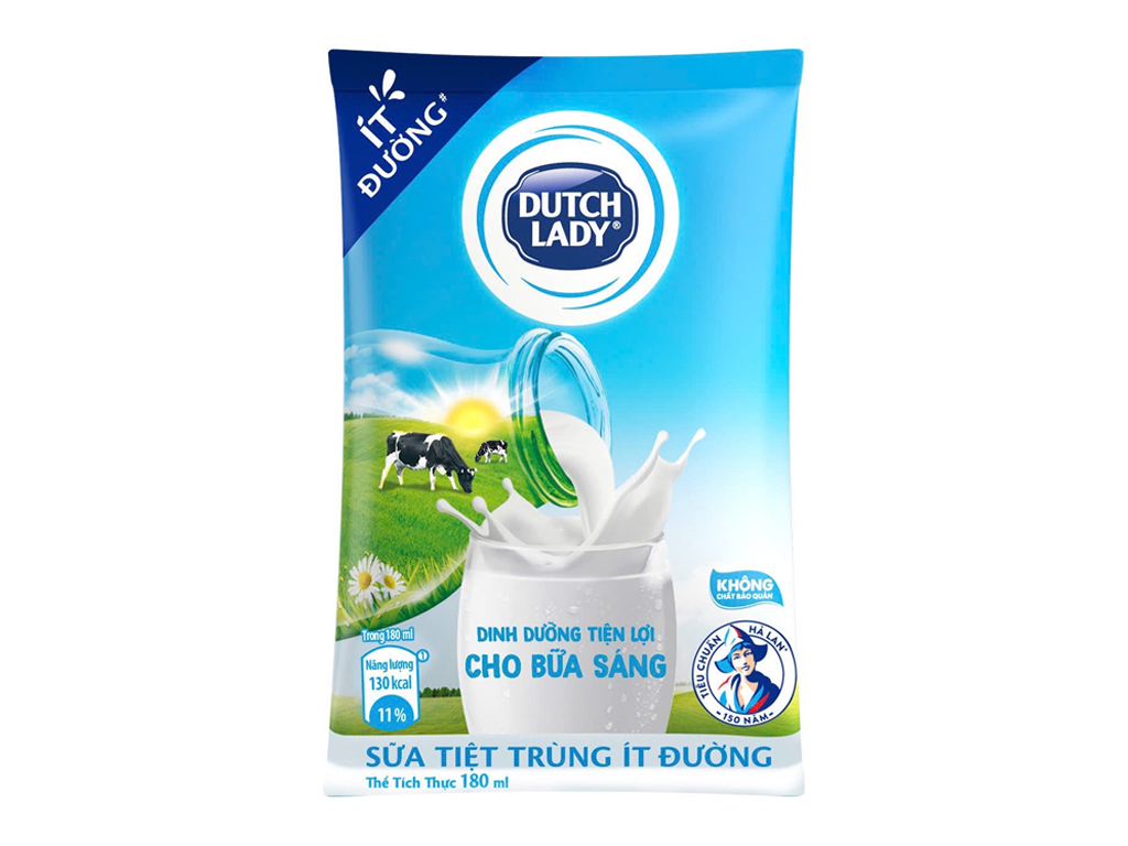 24 bịch sữa Dutch Lady 180ml giá tốt tại Bách hoá XANH