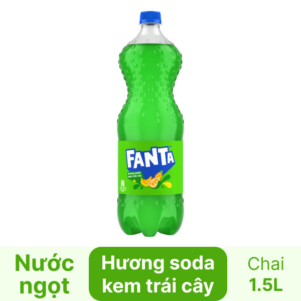 Nước ngọt Fanta soda kem 1.5 lít giá tốt tại Bách hoá XANH