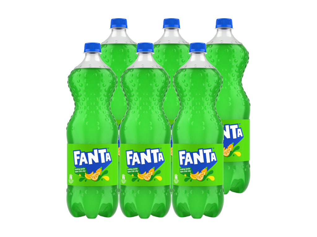 6 chai Fanta soda kem 1.5 lít giá tốt tại Bách hoá XANH
