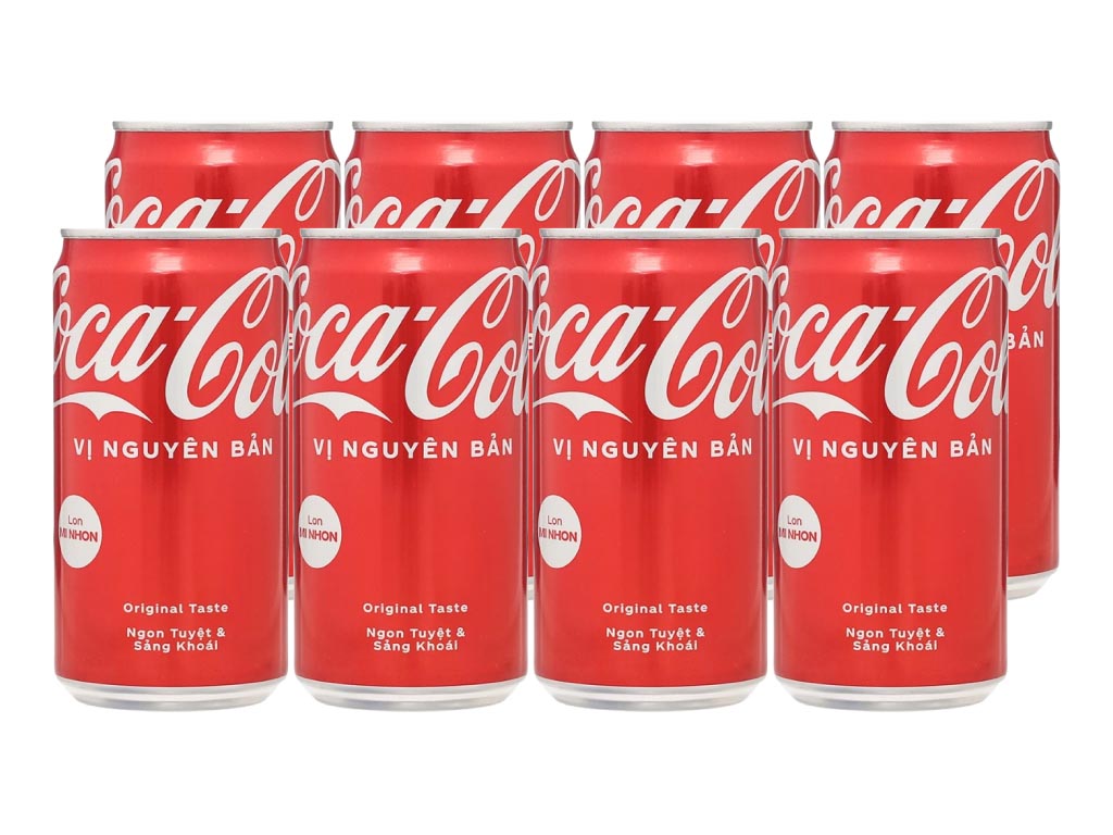 8 lon nước ngọt Coca Cola 235ml tại Bách hoá XANH