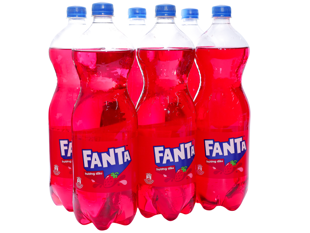 6 chai nước ngọt Fanta hương dâu 1.5 lít tại Bách hoá XANH