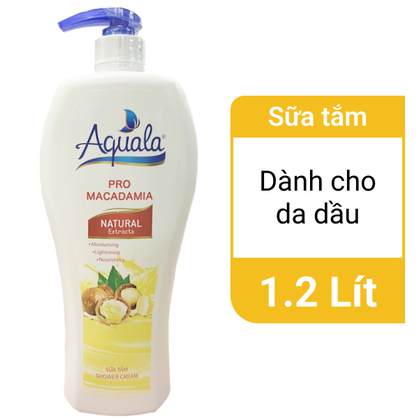Sữa tắm Aquala Pro Macadamia 1.2 lít tại Bách hóa XANH