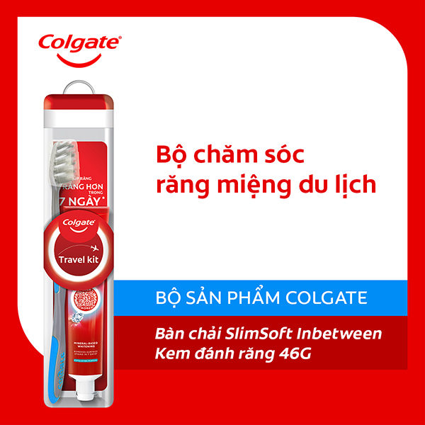 Bộ du lịch colgate gồm 3 sản phẩm giá tốt tại Bách hoá XANH