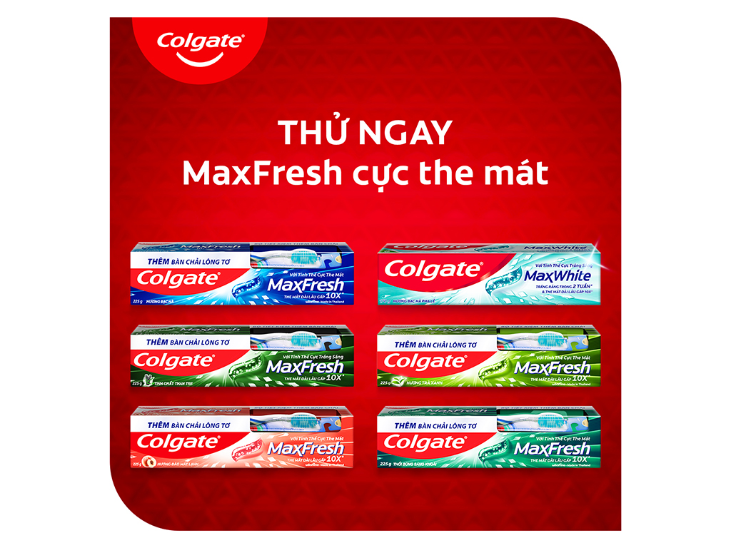 Kem đánh răng Colgate MaxFresh than tre 180g ở Bách hoá XANH