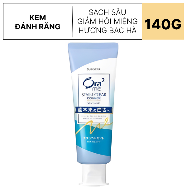 Kem đánh răng Sunstar Natural Mint 140g tại Bách hóa XANH