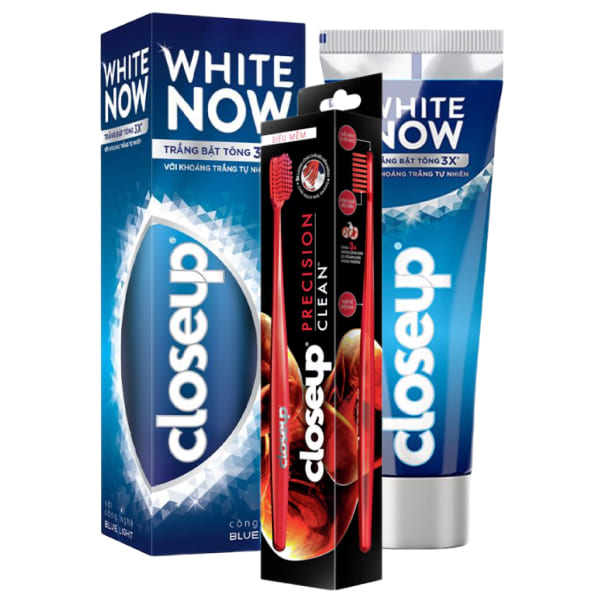Combo KĐR và BCĐR Closeup sạch sâu-trắng răng