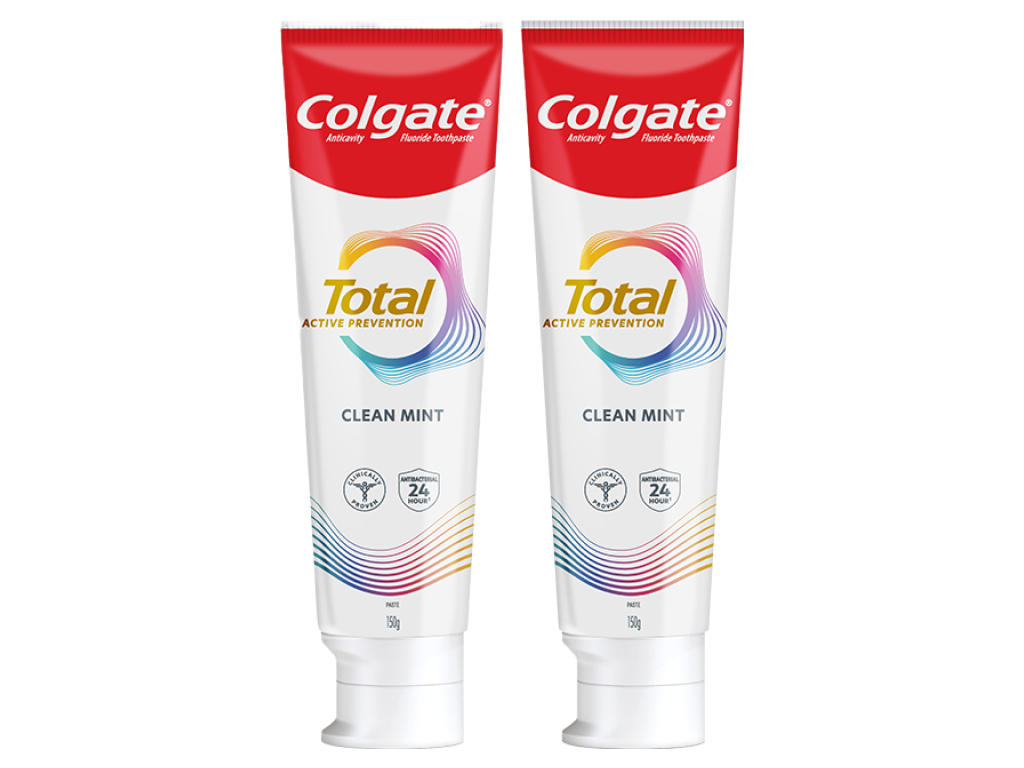 2 tuýp kem Colgate Total Clean Mint 150g tại Bách hóa XANH