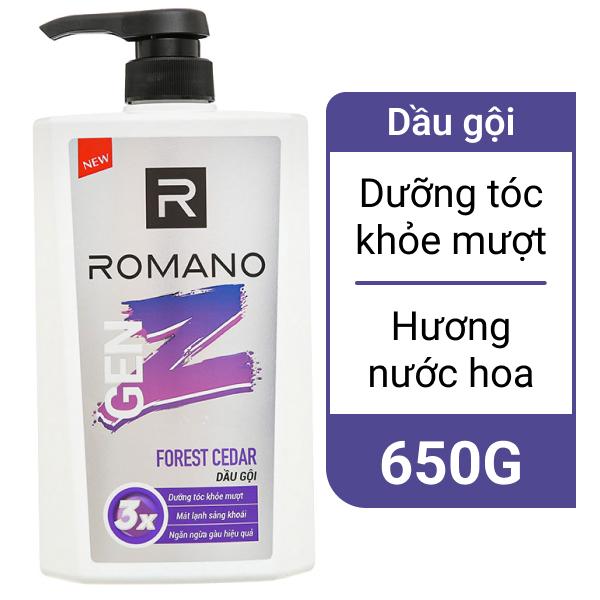 Dầu gội Romano Genz Forest Cedar 610g tại Bách hóa XANH
