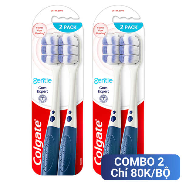 2 bộ bàn chải Colgate Gentle Gum Expert tại Bách hóa XANH