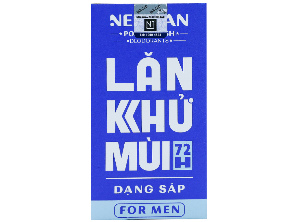 Lăn khử mùi dạng sáp Nerman mát lạnh 18g tại Bách Hóa Xanh