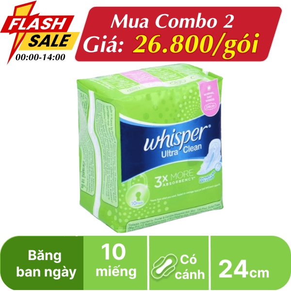 Mua băng vệ sinh ngày và đêm chính hãng tại Bách hoá XANH