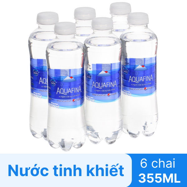 Thùng 24 chai nước Aquafina 355ml giá tốt tại Bách hoá XANH