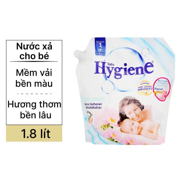 Nước xả cho bé Hygiene Soft White 1.8 lít tại Bách hoá XANH