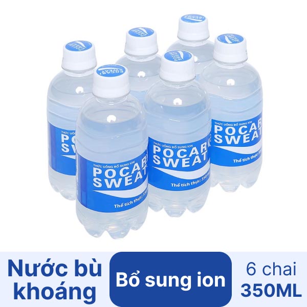 6 chai nước khoáng Pocari 350ml giá tốt tại Bách hoá XANH