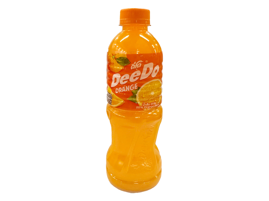 6 chai nước cam Deedo Fruitku 450ml cực thơm ngon