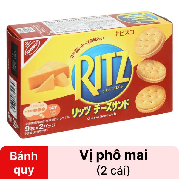 Bánh kem phô mai Ritz 2 gói x 80g giá tốt tại Bách hoá XANH