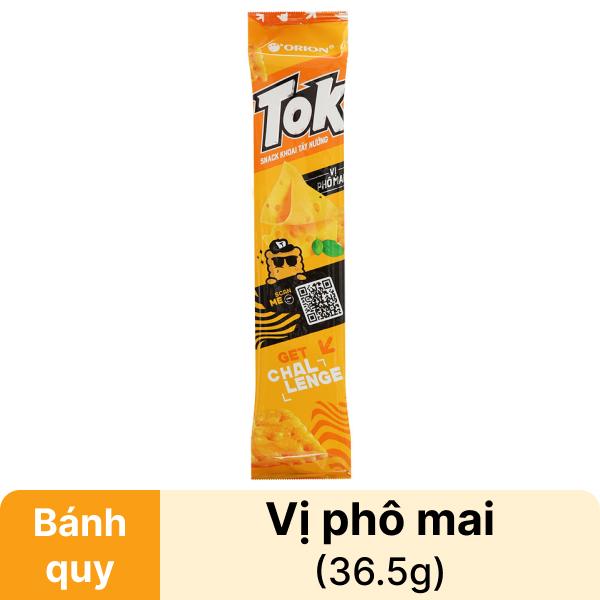 Bánh vị phô mai TOK Orion cây 36.5g tại Bách Hóa XANH
