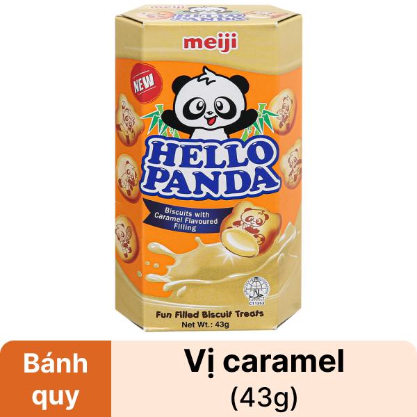 Bánh gấu caramel Meiji Hello Panda 43g tại Bách hóa XANH