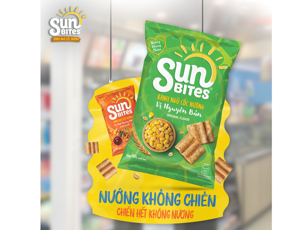 Bánh ngũ cốc thịt nướng BBQ Sunbites 75g tại Bách hóa XNAH