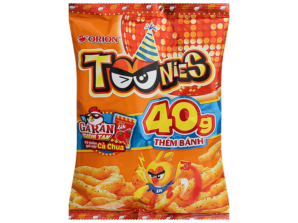 Snack bắp Toonies gà BBQ gói 40g giá tốt tại Bách hoá XANH