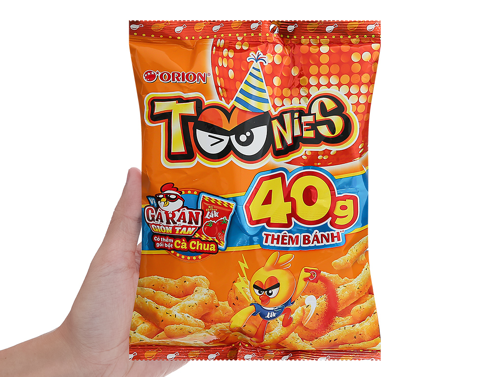 Snack bắp Toonies gà BBQ gói 40g giá tốt tại Bách hoá XANH