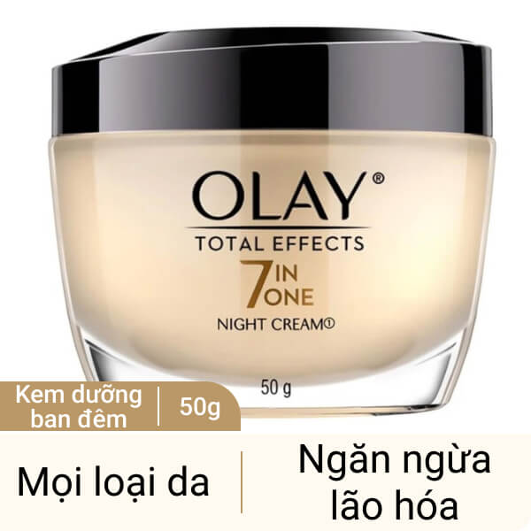 Kem dưỡng da Olay Total Effects 7 in One Night Cream ban đêm