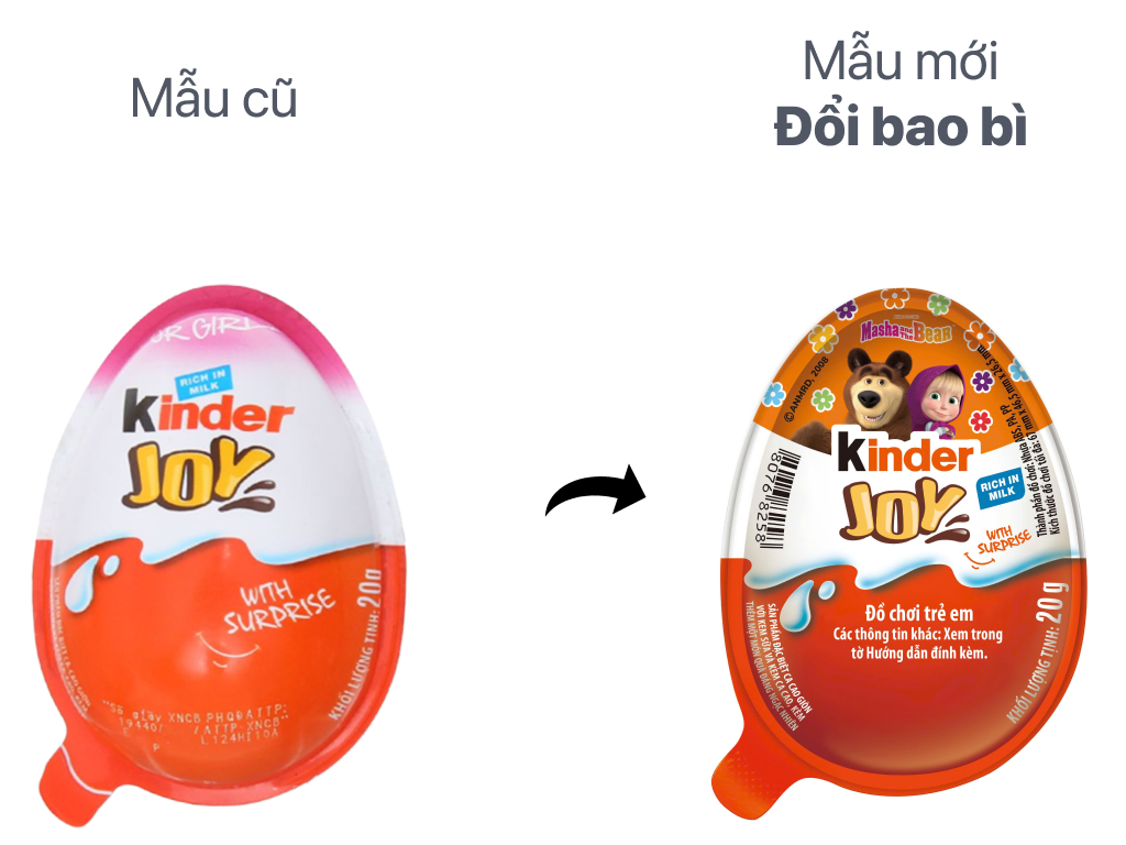 Socola trứng Kinder Joy bé gái 20g giá tốt tại Bách hoá XANH