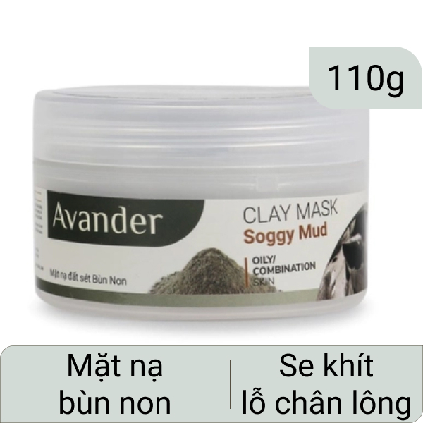 Mặt nạ đất sét bùn non Avander Soggy Mud tại Bách Hoá XANH