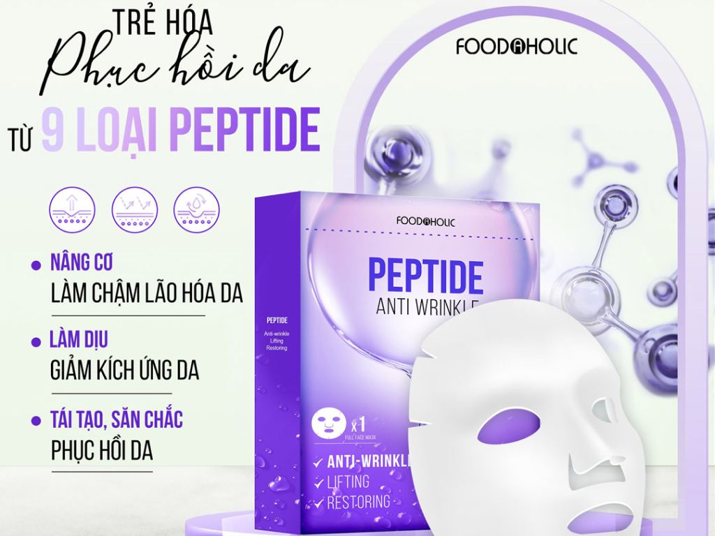 Mặt nạ Foodaholic Peptide trẻ hóa da 23ml tại Bách Hoá XANH