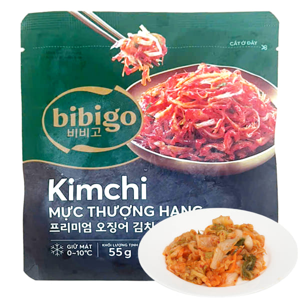 Kim chi mực thượng hạng Bibigo 55g tại Bách hoá XANH