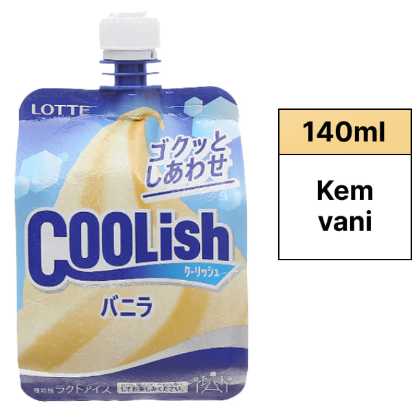 Kem Vani Lotte Coolish túi 140ml giá tốt tại Bách hoá XANH