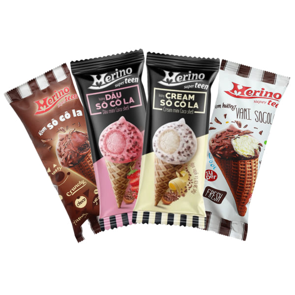 4 cây kem Merino Super Teen 60g tại Bách hoá XANH