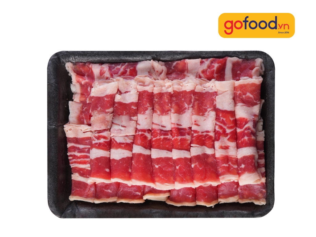 Ba chỉ bò Úc cắt lẩu khay 300g tươi ngon ở Bách hoá XANH