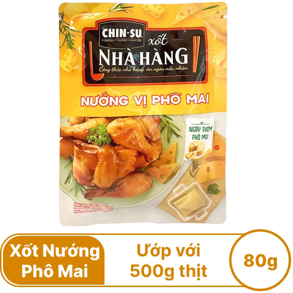 Xốt ướp nướng vị phô mai Chinsu 80g giá tốt Bách hóa XANH