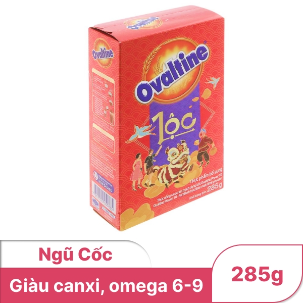 Bột lúa mạch socola Ovaltine 285g giá tốt tại Bách hoá XANH