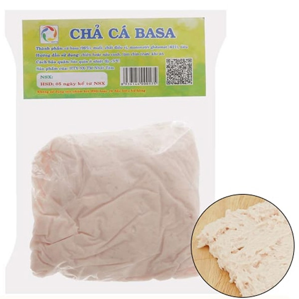 Chả cá basa tươi gói 200g giá rẻ tại Bách hoá XANH