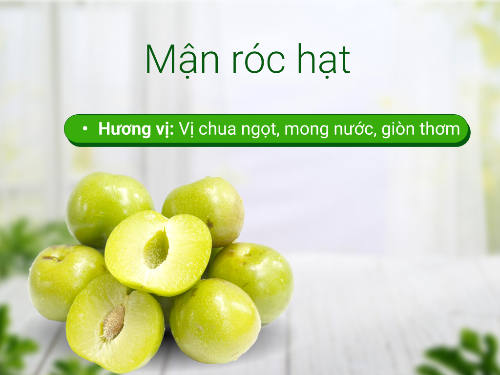Mận róc hạt nhập khẩu Trung Quốc tại Bách hoá XANH
