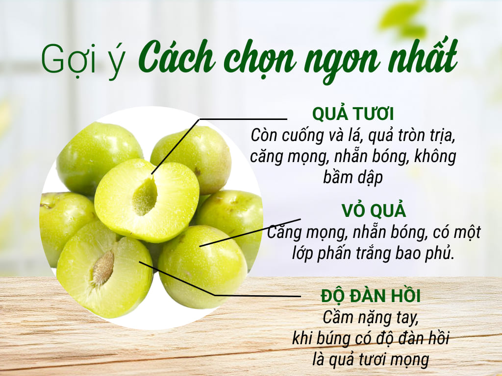 Mận róc hạt nhập khẩu Trung Quốc tại Bách hoá XANH