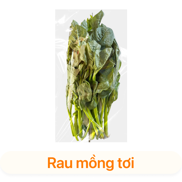 Mua rau tươi sống, chất lượng, an toàn tại Bách hóa XANH
