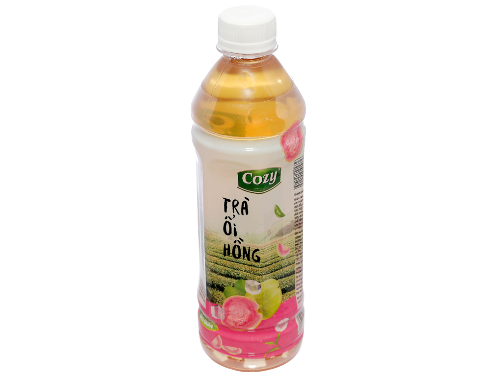 Trà ổi hồng Cozy chai 455ml giá tốt tại Bách Hoá Xanh