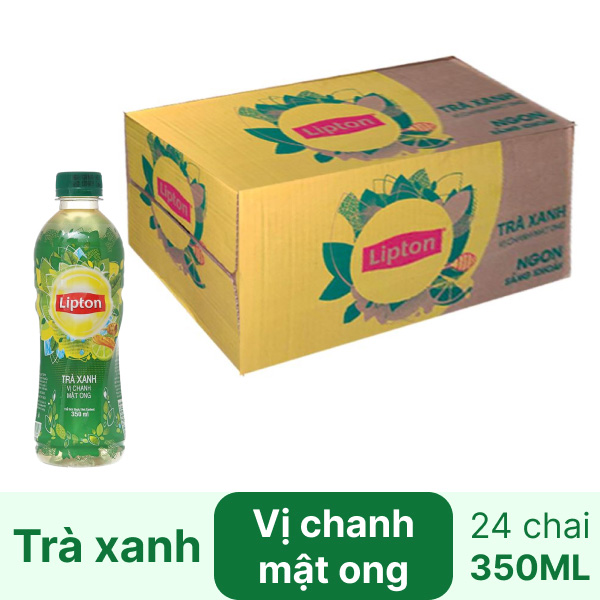 Thùng 24 chai trà Lipton 350ml giá tốt tại Bách hoá XANH