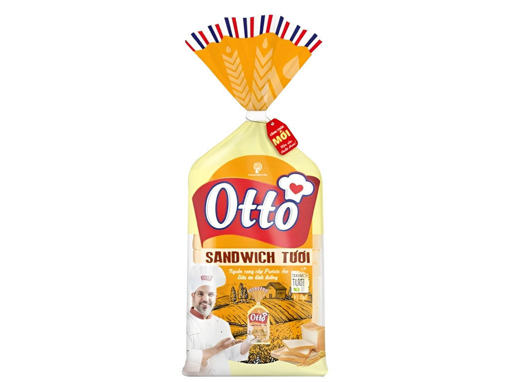 Bánh sandwich lạt lát Otto 490g giá tốt tại Bách hoá XANH