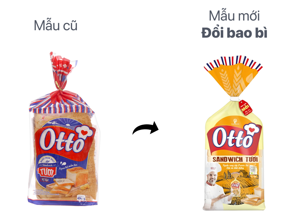 Bánh sandwich lạt lát Otto 490g giá tốt tại Bách hoá XANH