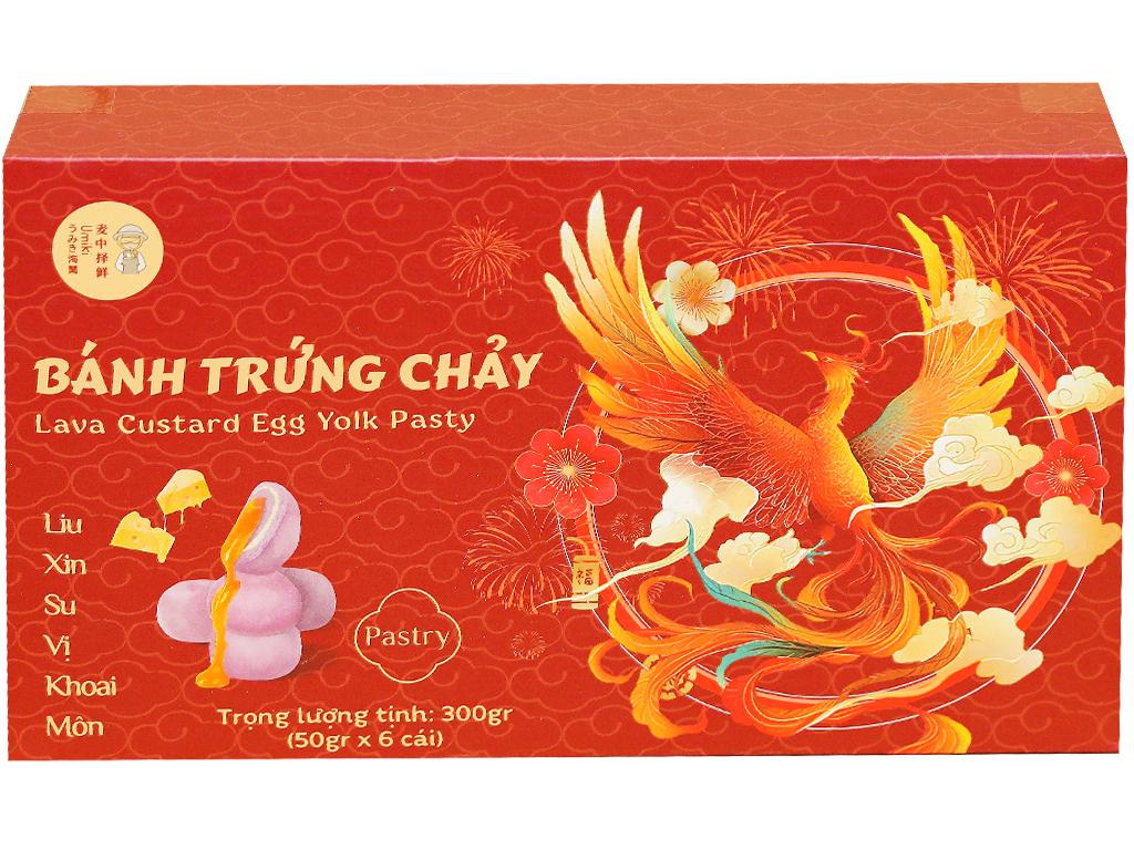 Bánh trứng chảy khoai môn Liu Xin Su 300g tại Bách hóa XANH