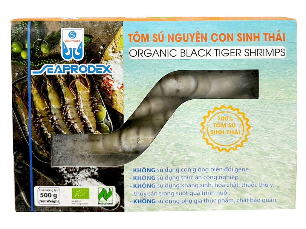 Tôm sú sinh thái size lớn Seaprodex 500g tại Bách Hoá XANH